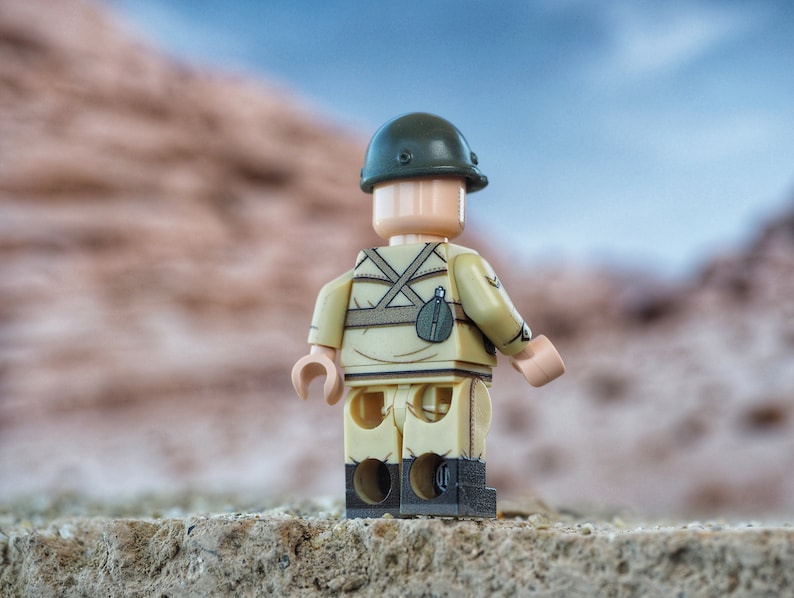 Minifigure Ww2 Custom Lego® Airborne Division Colonial Africa 1942 ...