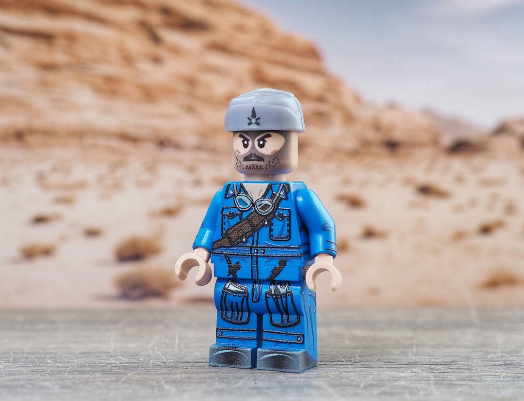 Minifigure Ww2 Custom Lego® Tanker Colonial Africa 1942 Infantry ...