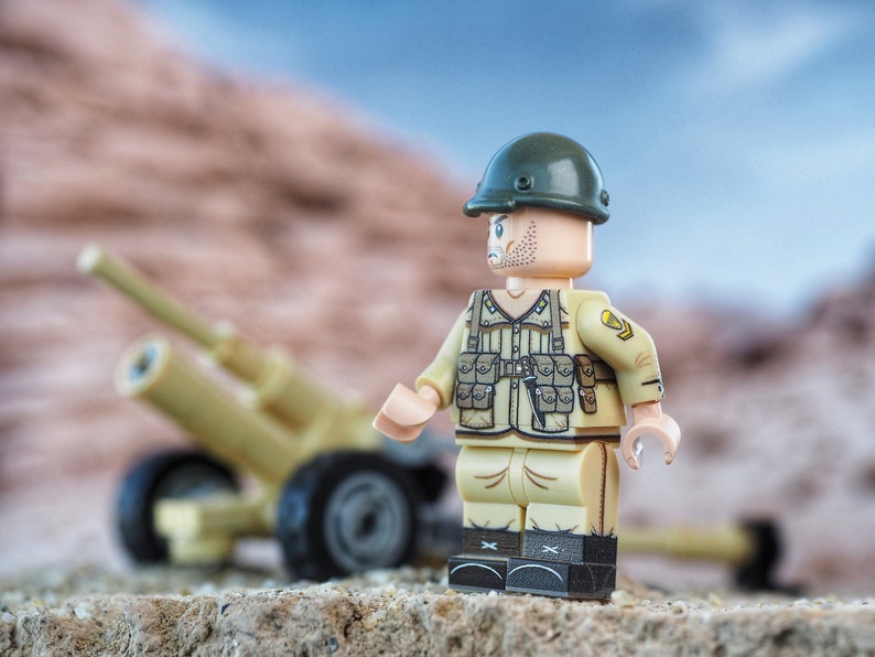 Minifigure Ww2 Custom Lego® Airborne Division Colonial Africa 1942 ...