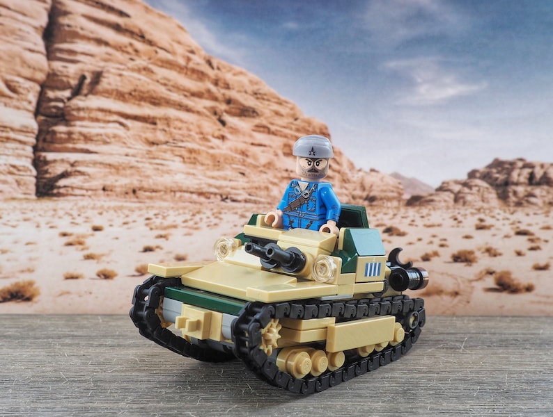 Minifigure Ww2 Custom Lego® Tanker Colonial Africa 1942 Infantry ...