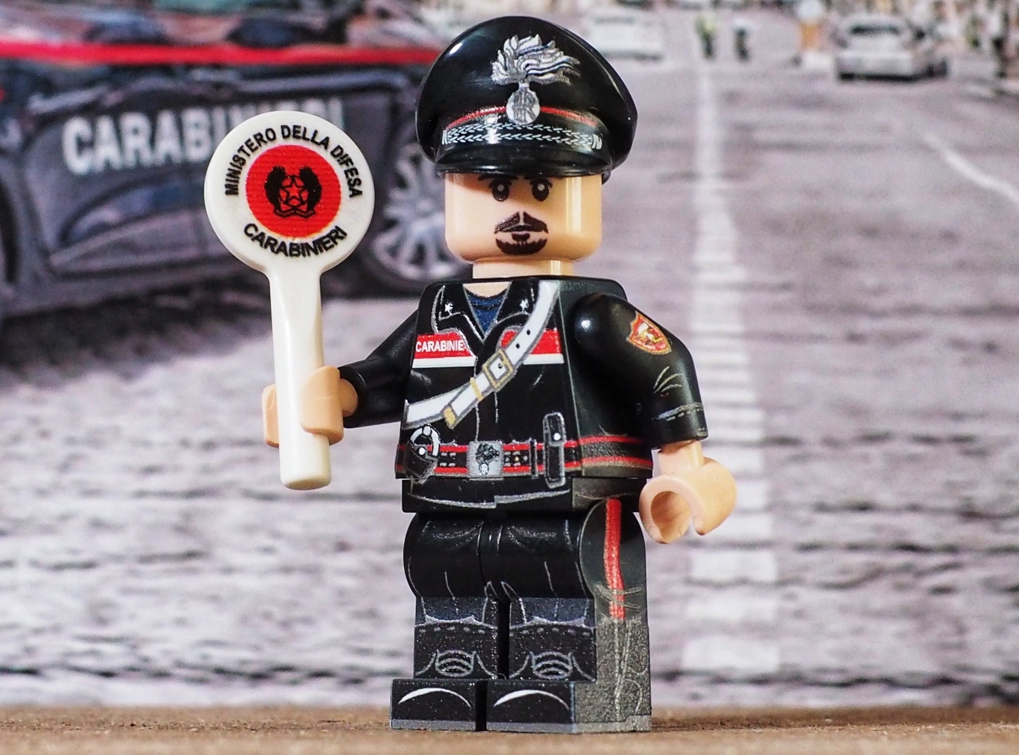 Minifigure Custom Lego® Police Carabinieri Infantry Patrol Lego City ...