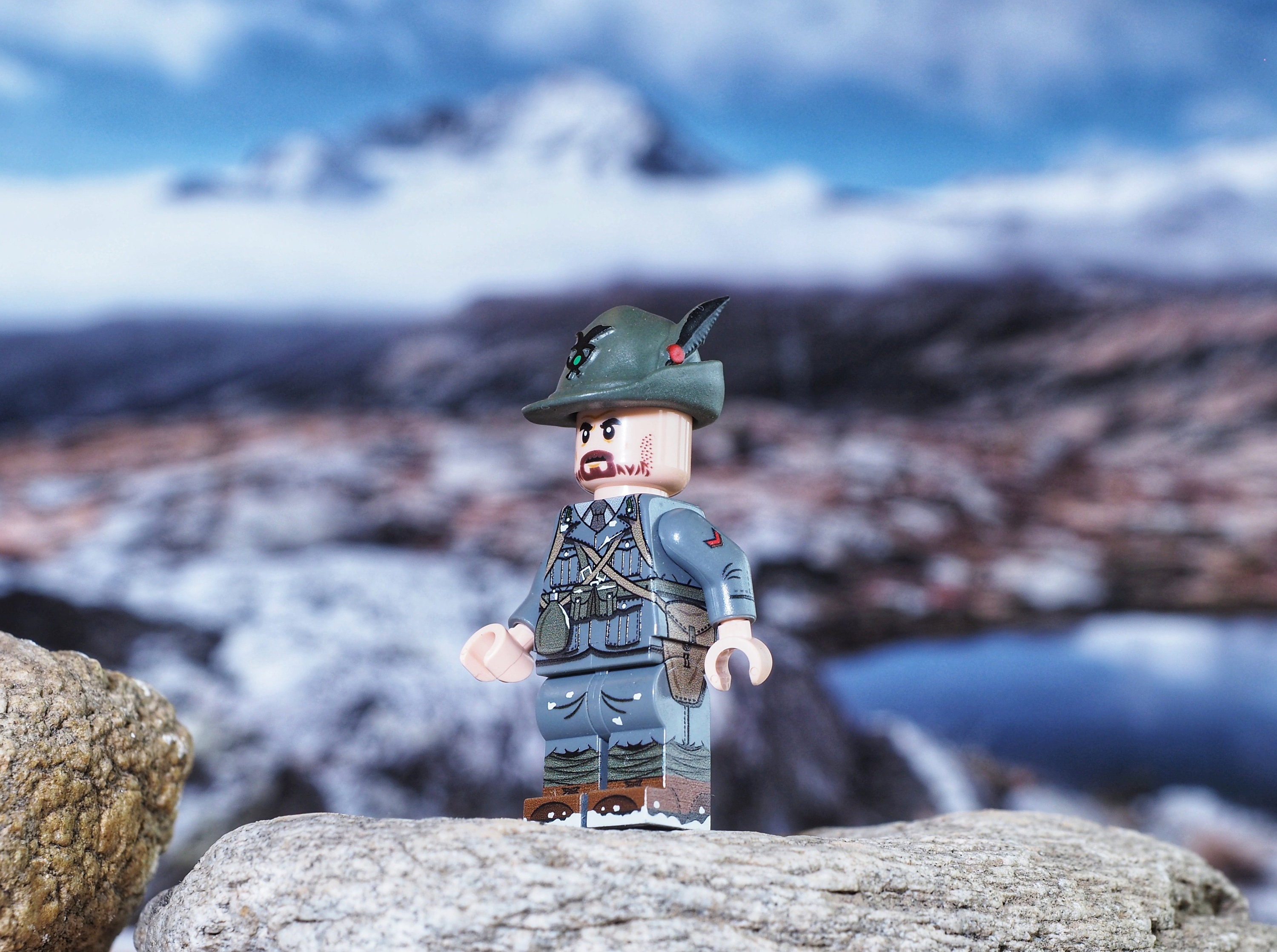 Minifigure Ww2 Custom Lego® East Front 1942 Infantry Legoww2 Block Moc ...