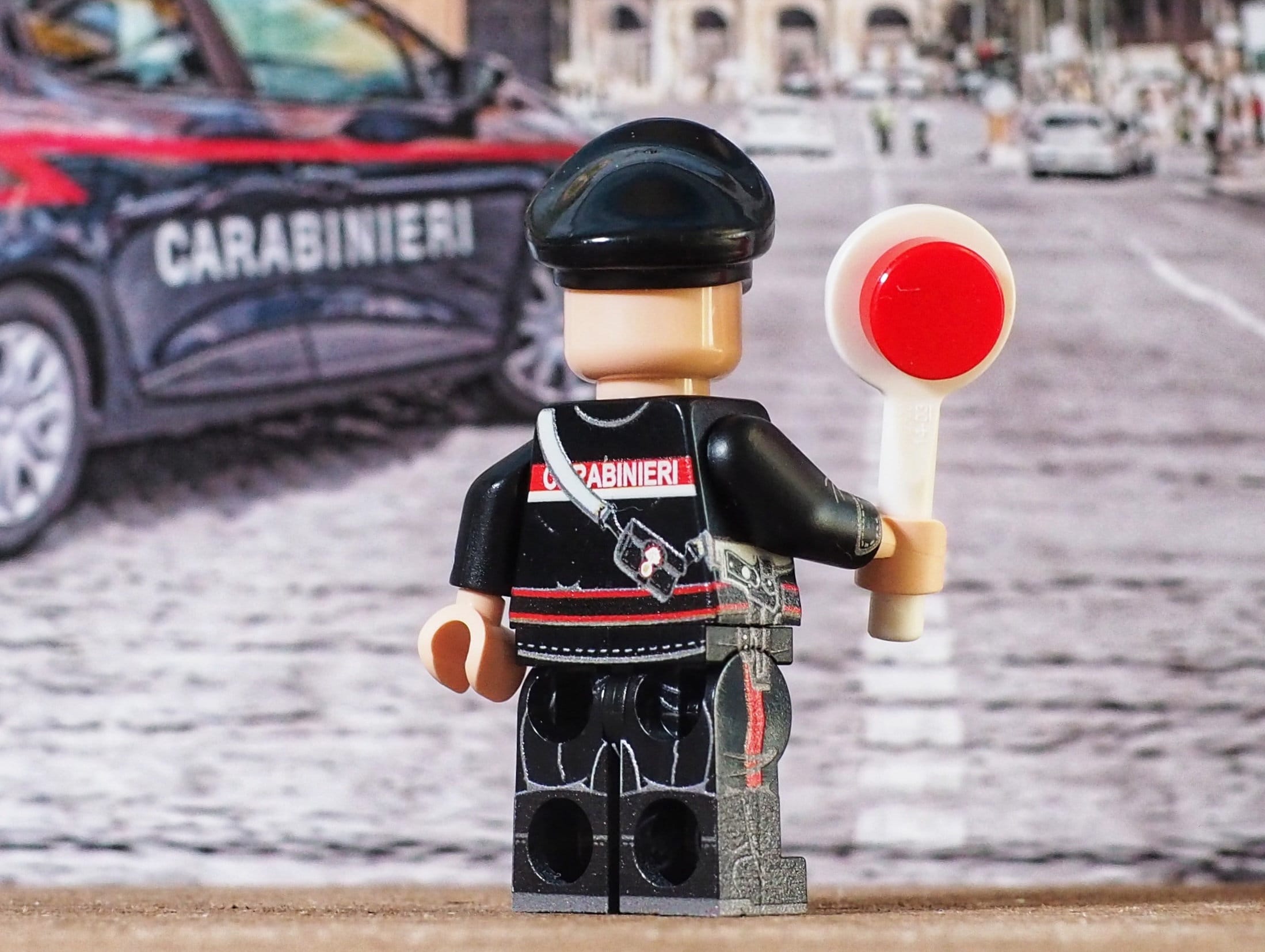 Minifigure Custom Lego® Police Carabinieri Infantry Patrol Lego City ...