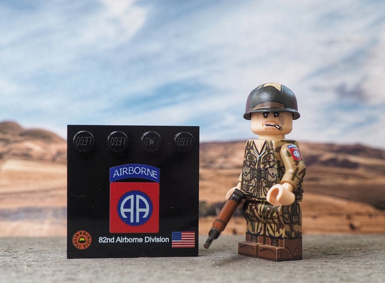 Minifigure Ww2 Custom Lego® 82nd US Airborne Division Operation Husky ...