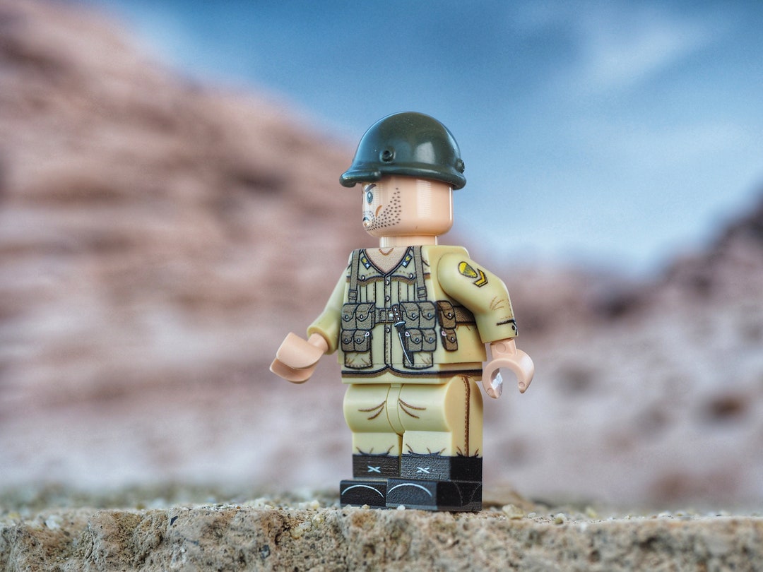 Minifigure Ww2 Custom Lego® Airborne Division Colonial Africa 1942 ...