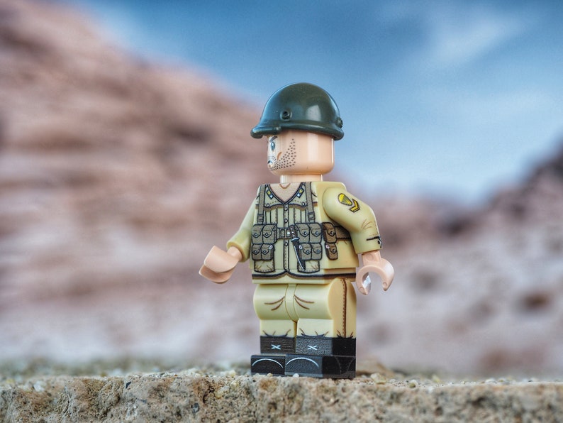 Minifigure Ww2 Custom Lego® Airborne Division Colonial Africa 1942 ...