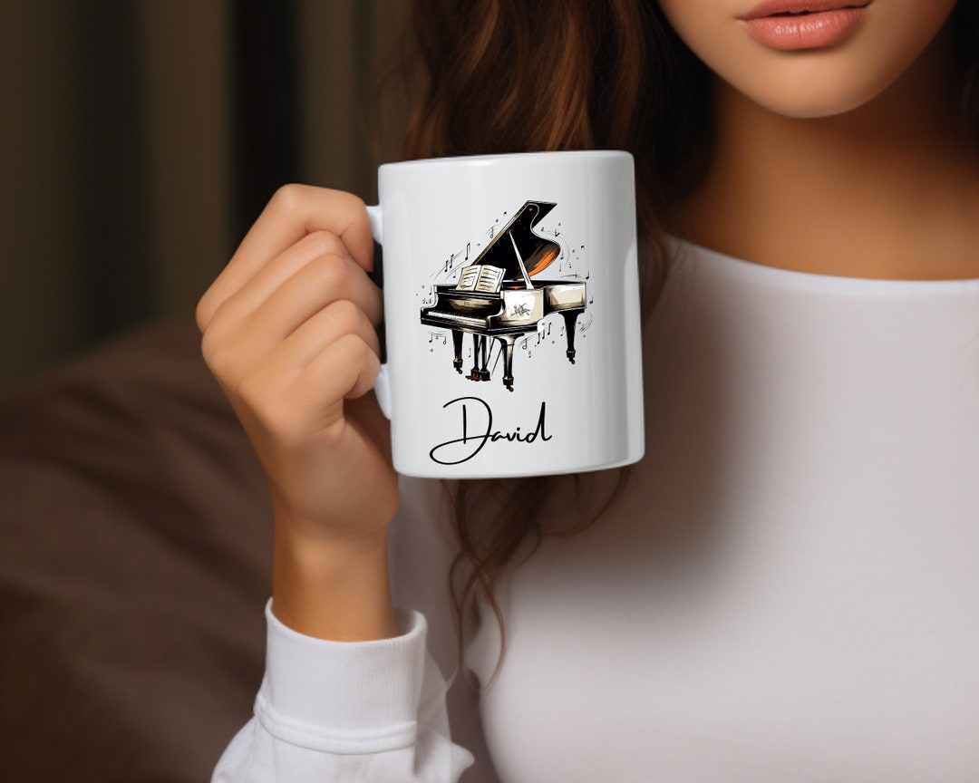 Personalized Piano Mug, Pianist Gift, Pianist Gift Mug, Music Mug ...