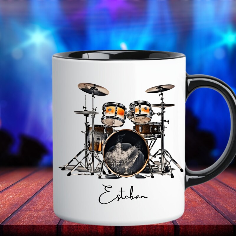 Drum Coffee Mug - Etsy