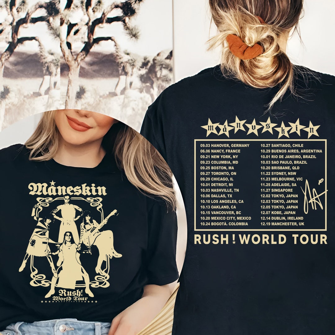 Måneskin Band Design Png, Måneskin Tour SVG, Rock Band Tour Graphic ...