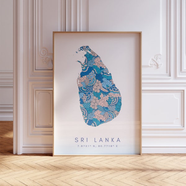 Sri Lanka Poster - Etsy