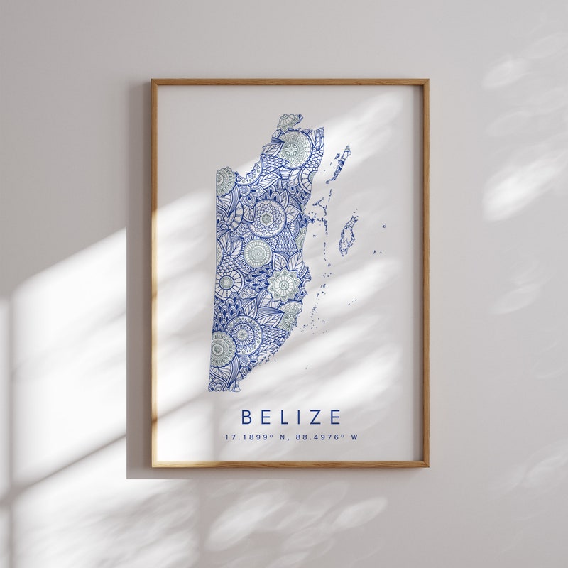 Belize Poster - Etsy