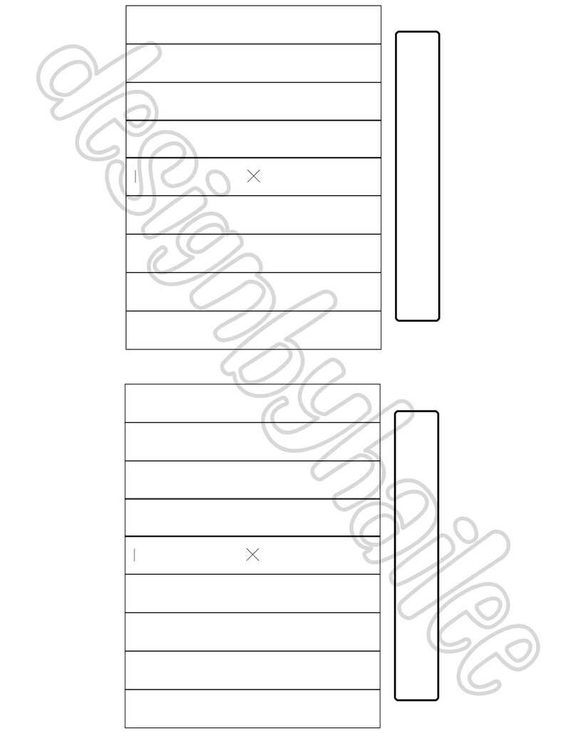 Cheer Mat Layout Worksheets PDF - Etsy