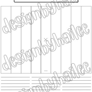 Cheer Mat Layout Worksheets PDF - Etsy
