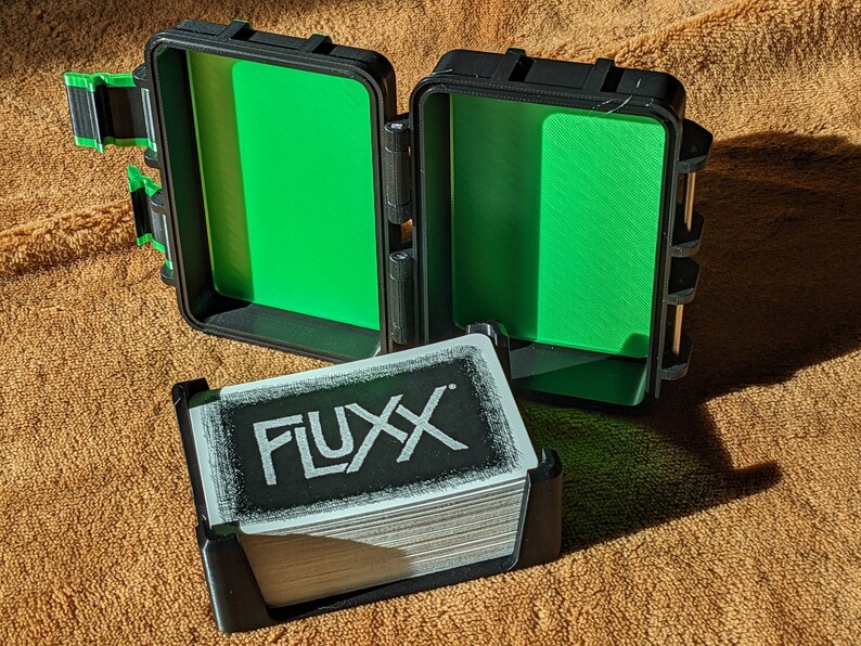 Striking 3D Printed Fluxx Card Carrying Case - Etsy