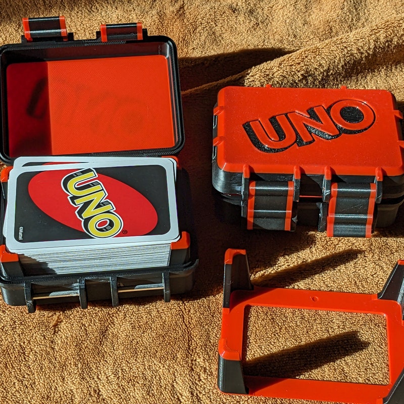 Black and Red Uno Cards - Etsy