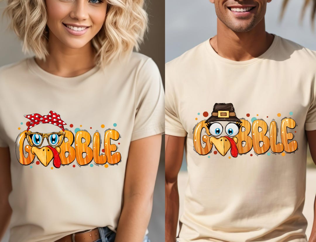 Turkey Thanksgiving Matching Shirt, Family Custom Turkey Shirt, Funny ...