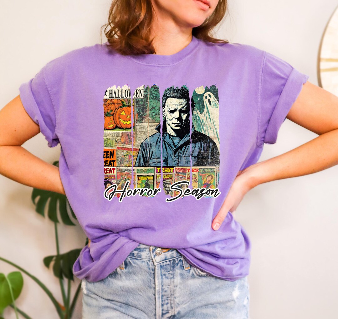 Horror Season T-shirts, Halloween Horror T-shirt, Vintage Halloween ...