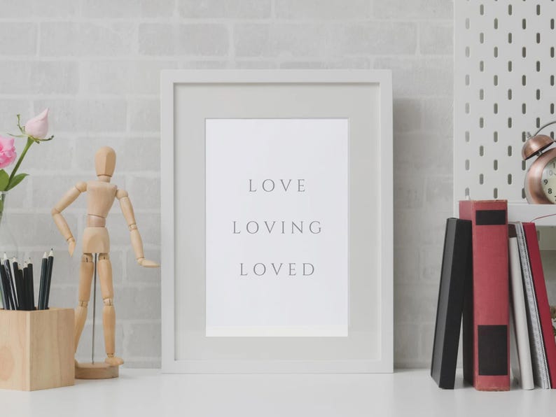 Feng Shui Love Corner Sector Art Print Love Loving Loved Wall Art ...