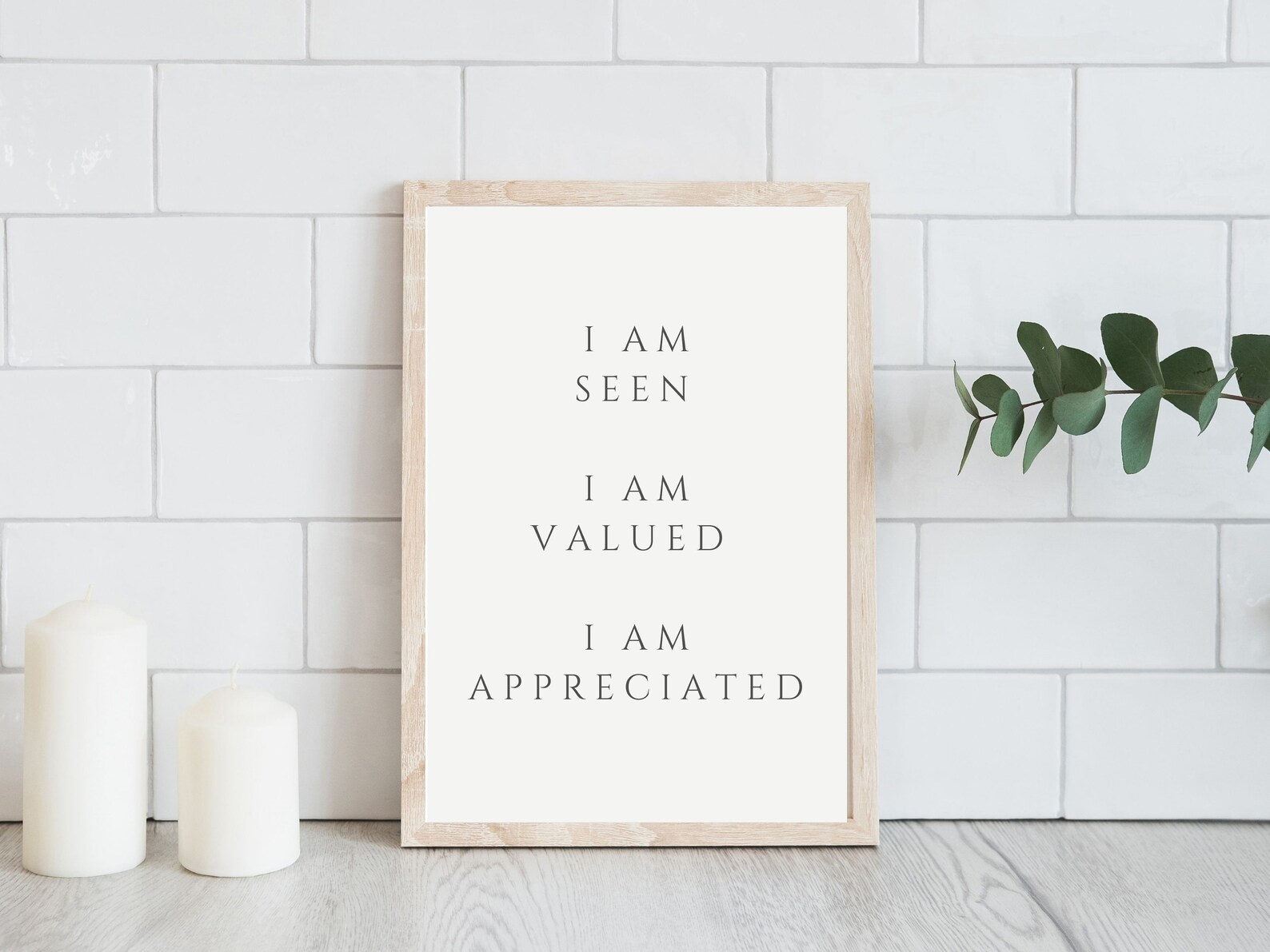 Feng Shui Fame Recognition Corner Sector Art Print I Am Seen I Am ...