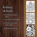 52 Flower Coloring Pages, Bundled Item, Instant Download, Enchanted ...