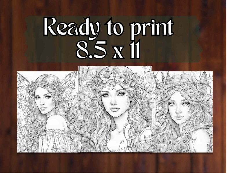 Enchanted Woods: A Forest Fairy Coloring Adventure, 20 Forest Fairy ...