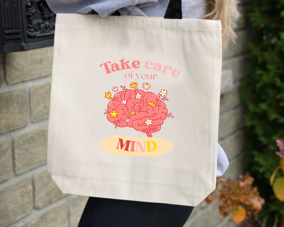 Mental Health Tote Bag, Mental Health Issues Tote Bag, Mental Health ...