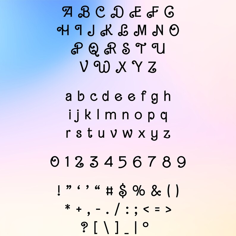 Barbie Font Bundle Font Svg Letters and Numbers Various - Etsy