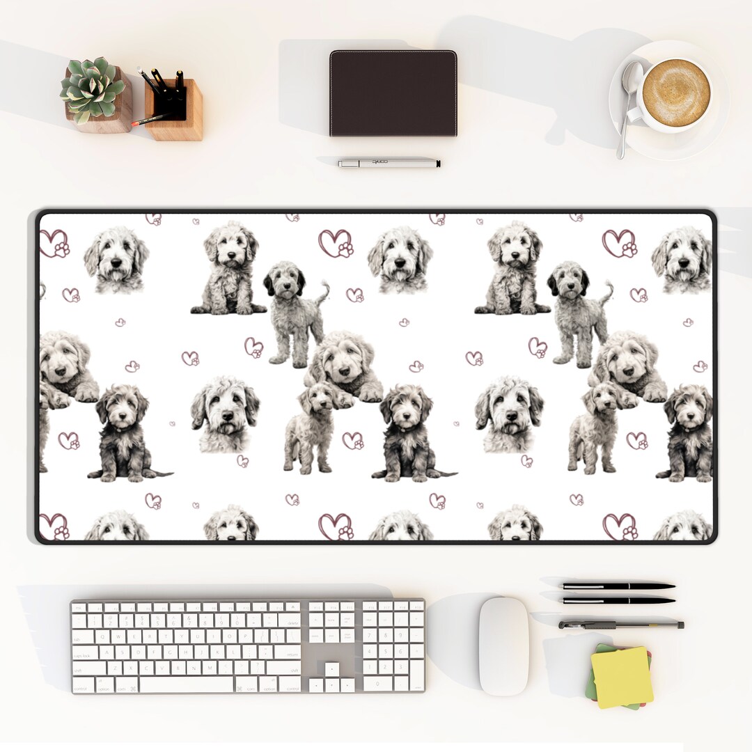 Goldendoodle Desk Mat Gift for Goldendoodle Dog Mom Gift for ...