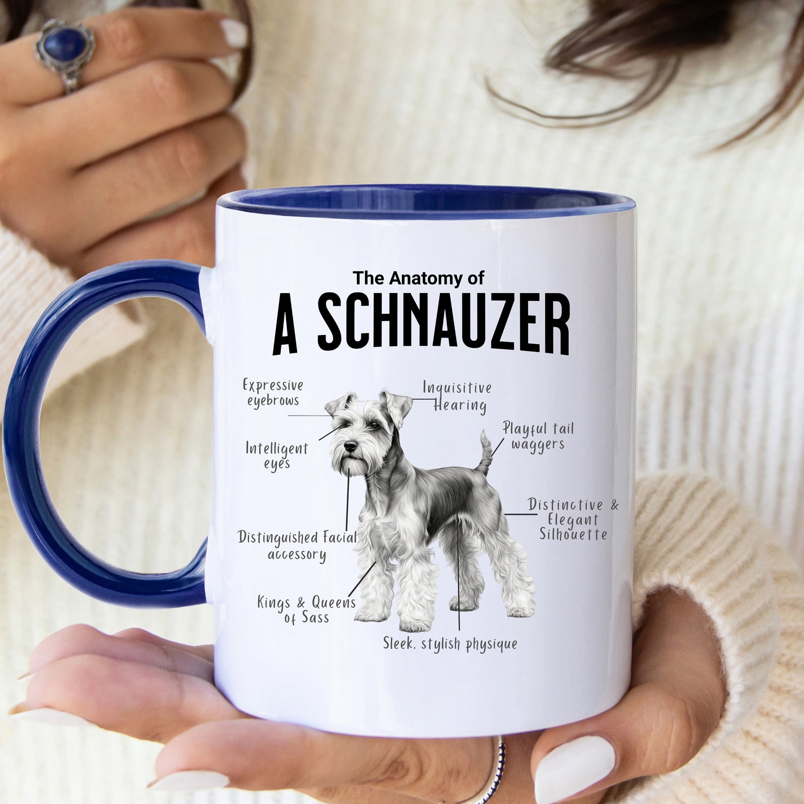 Schnauzer Mug Gift Idea for Dog Lovers Gift for Schnauzer Dog Owner ...