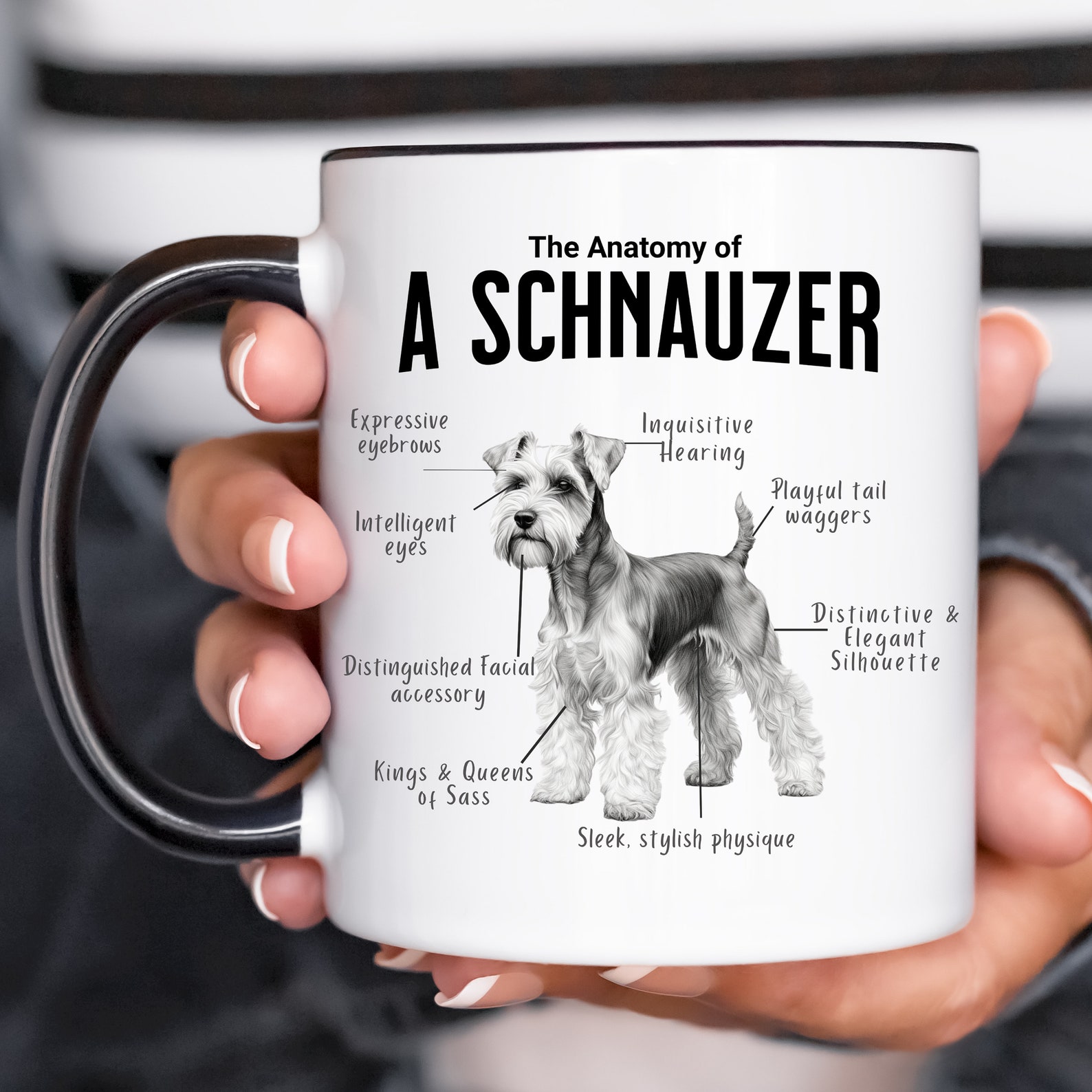 Schnauzer Mug Gift Idea for Dog Lovers Gift for Schnauzer Dog Owner ...