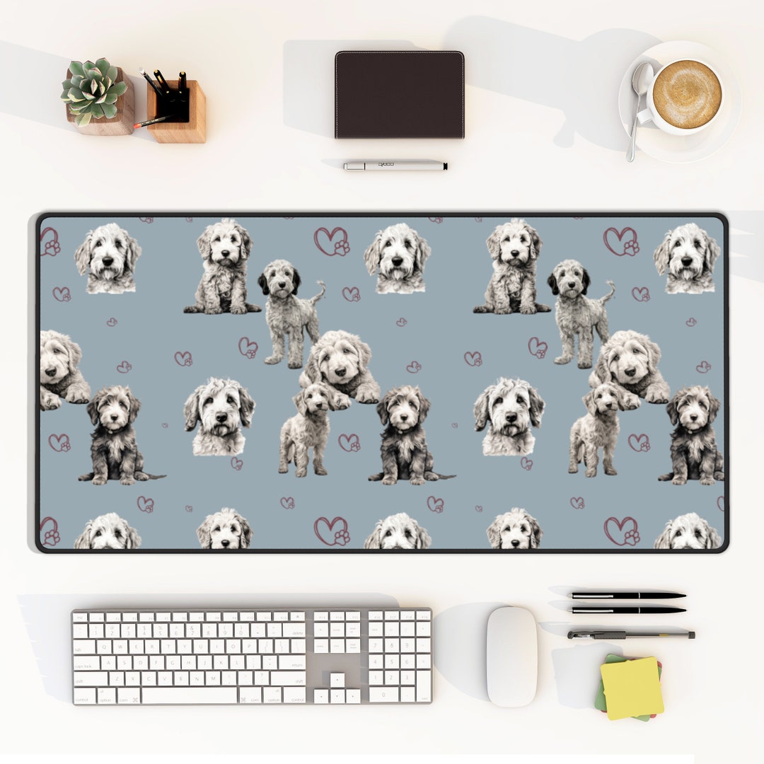 Goldendoodle Desk Mat Gift for Goldendoodle Dog Mom Gift for ...