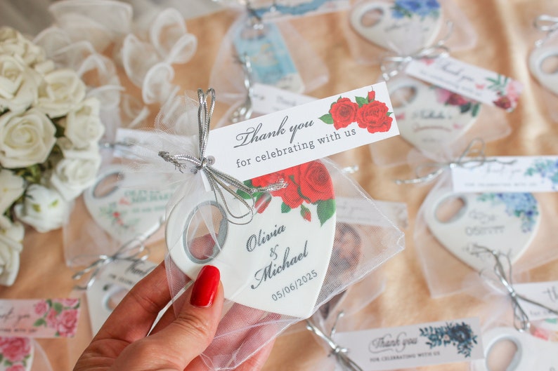 Personalized Milestone Birthday Magnet Bottle Opener Favors: 40th, 50th ...