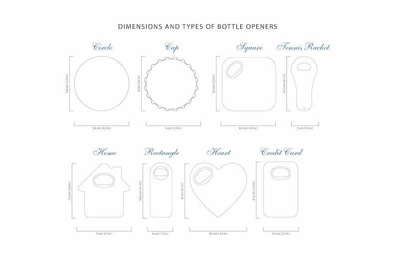 Personalized Heart Magnet Bottle Opener Wedding Favors, Custom Guest ...