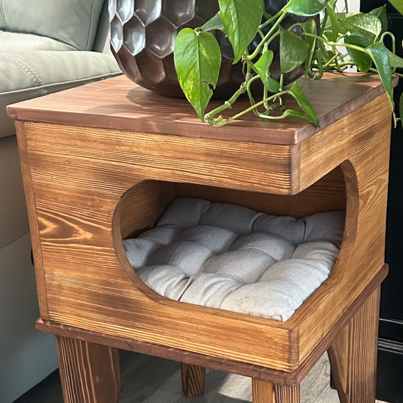 Cat Bed End Table - Etsy