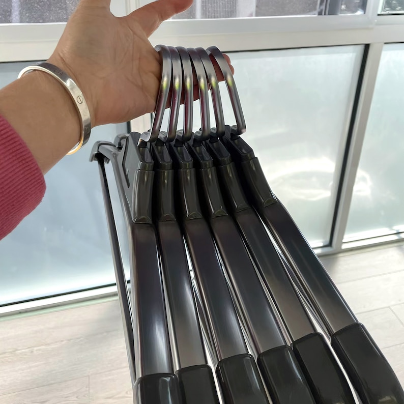 Aluminum Alloy Coat Hangers: Heavy Duty, Wide Shoulder, Non-slip - Etsy