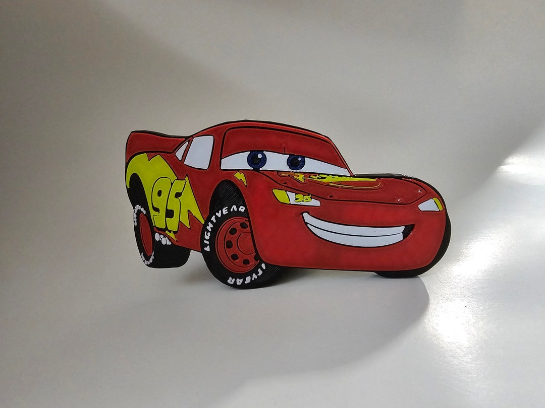Lightning Mcqueen Car Hitch Cover or Decoration - Etsy