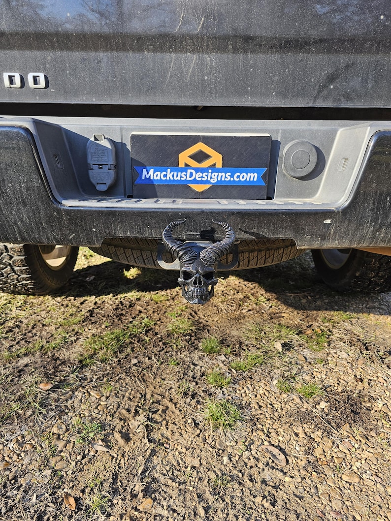 Demon (devil) Receiver Hitch Cover - Etsy