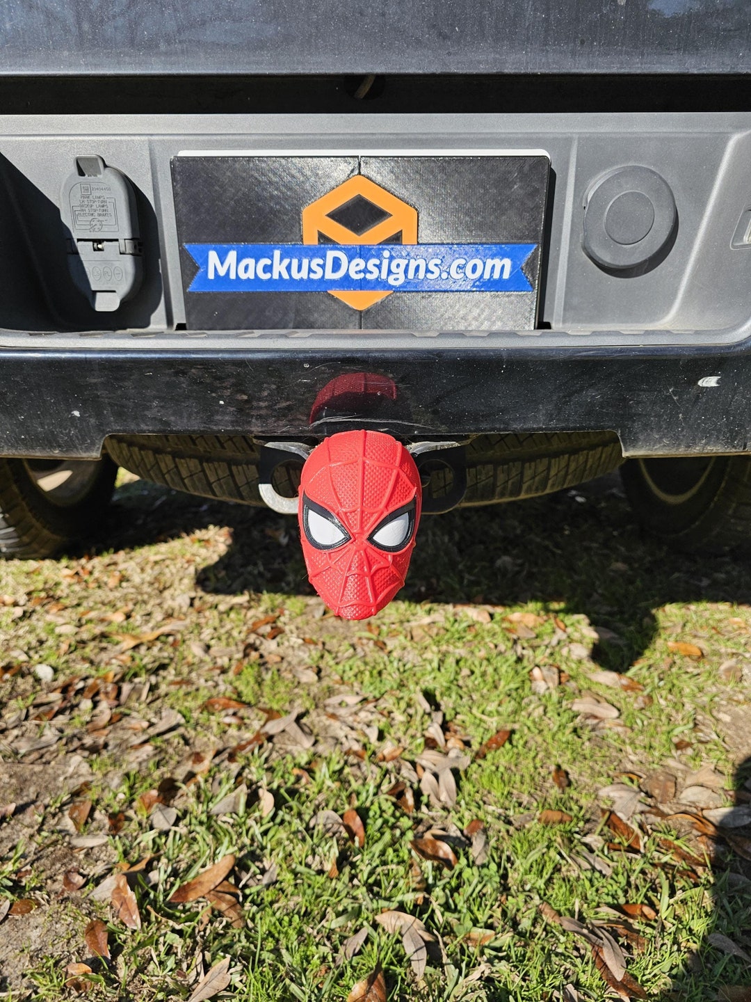Spiderman Receiver Hitch Cover - Etsy