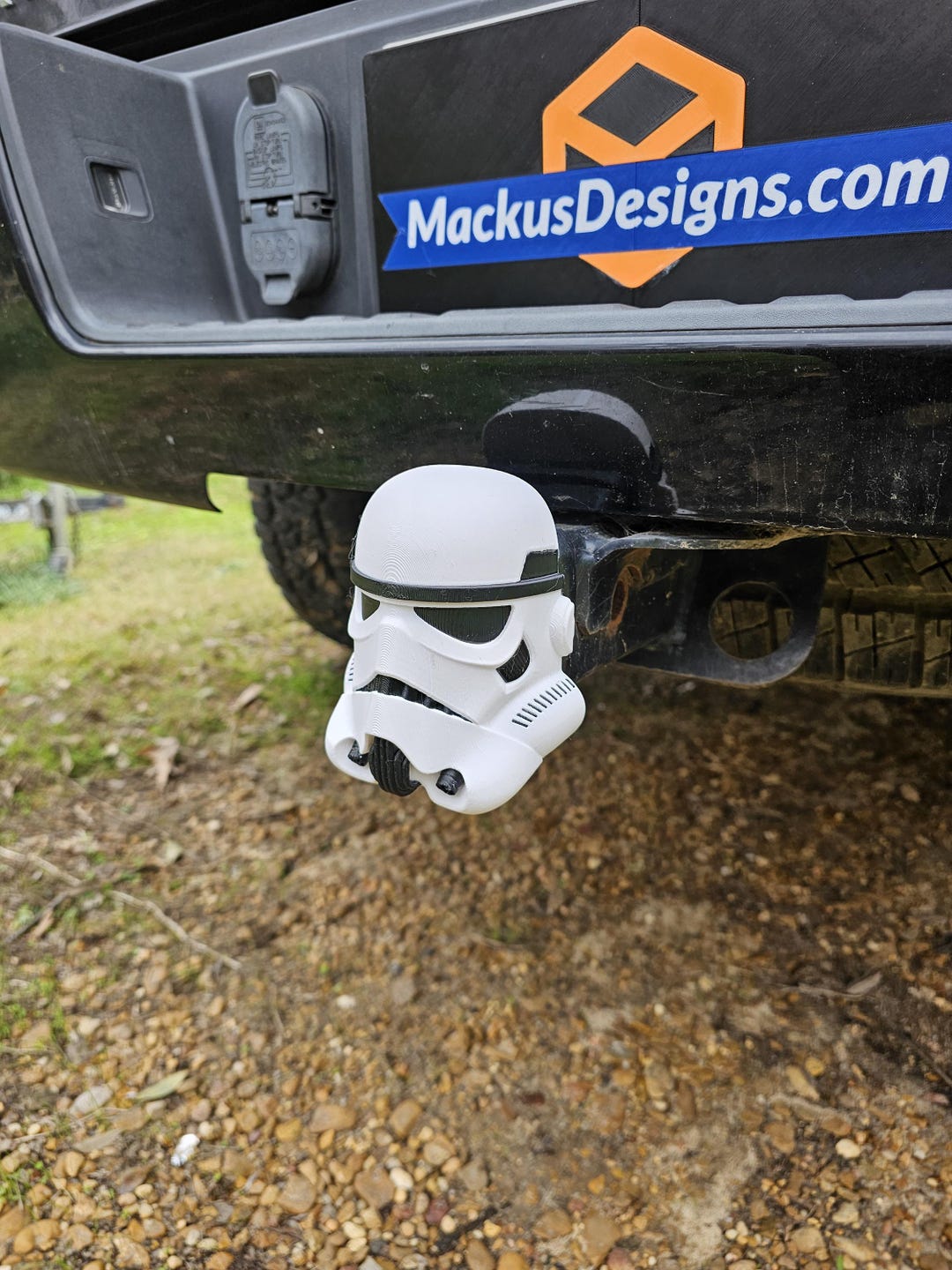 Stormtrooper Receiver Hitch Cover - Etsy