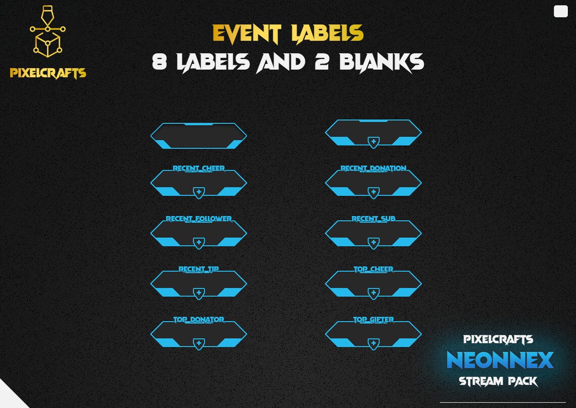 Professional Streaming Overlay Package | Animated Stream Screens ...