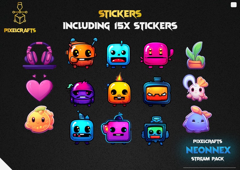 Professional Streaming Overlay Package | Animated Stream Screens ...