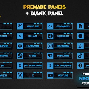 Professional Streaming Overlay Package | Animated Stream Screens ...