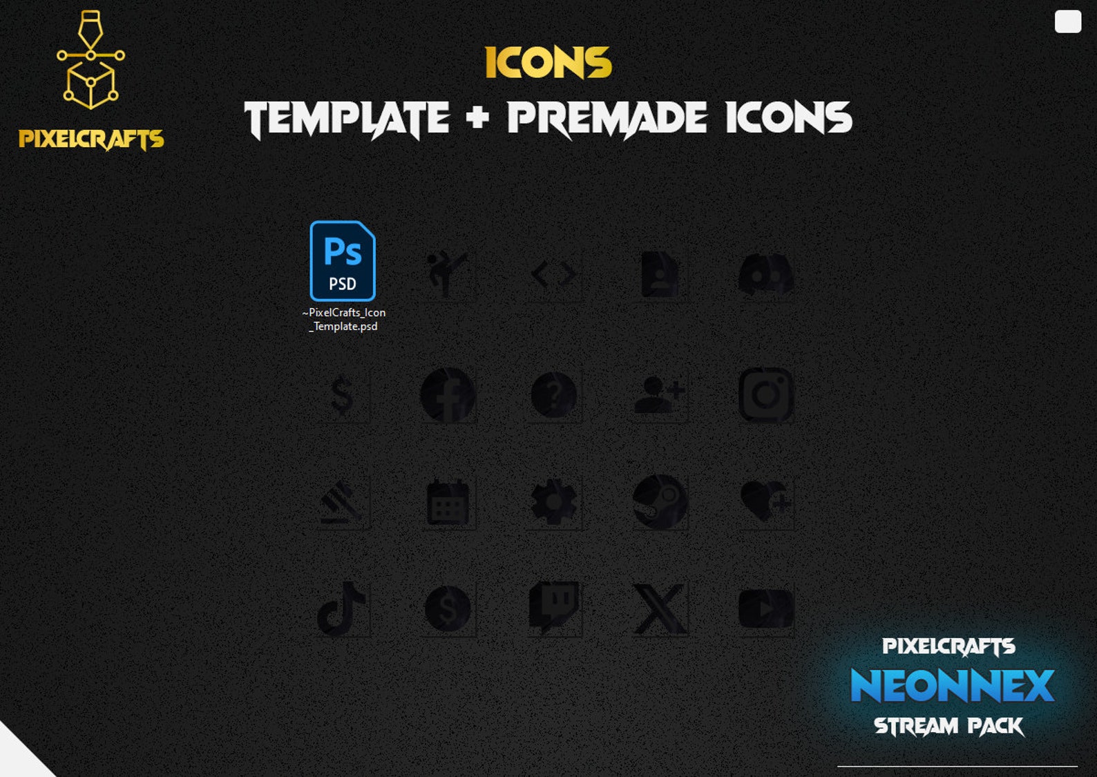 Professional Streaming Overlay Package | Animated Stream Screens ...