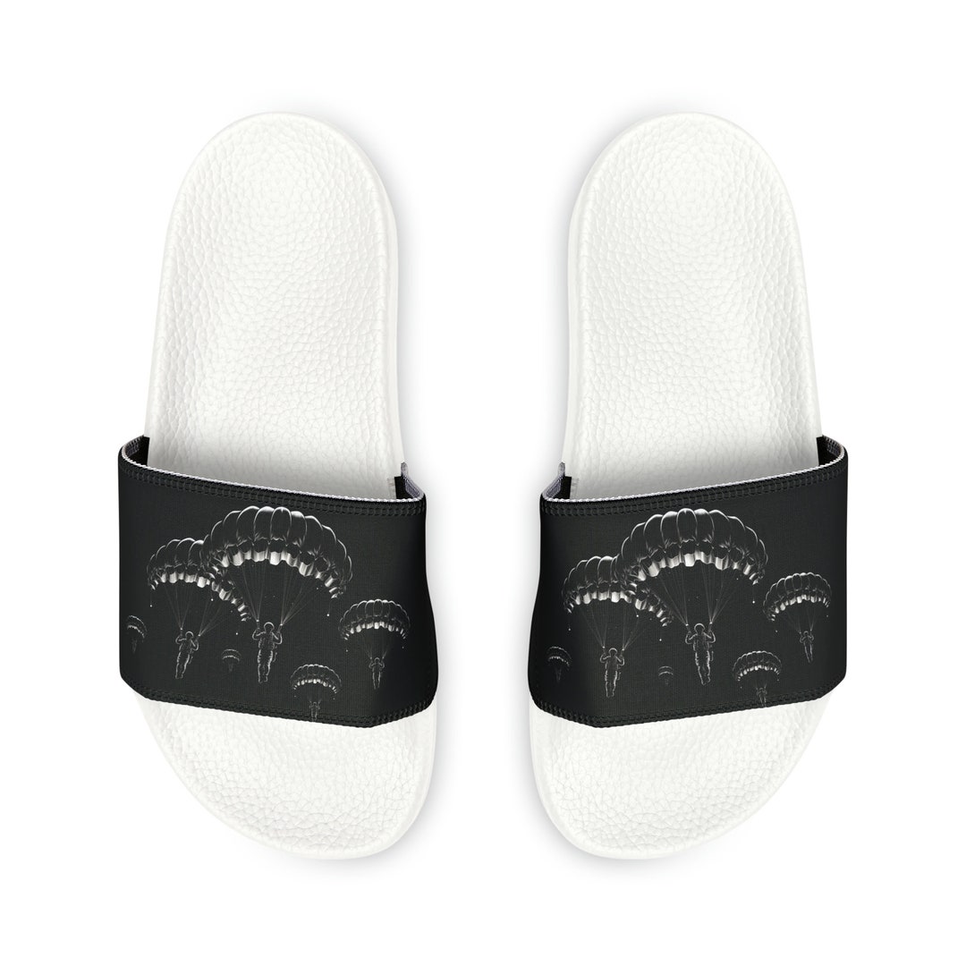 Airborne Jump Men's PU Slide Sandals - Etsy