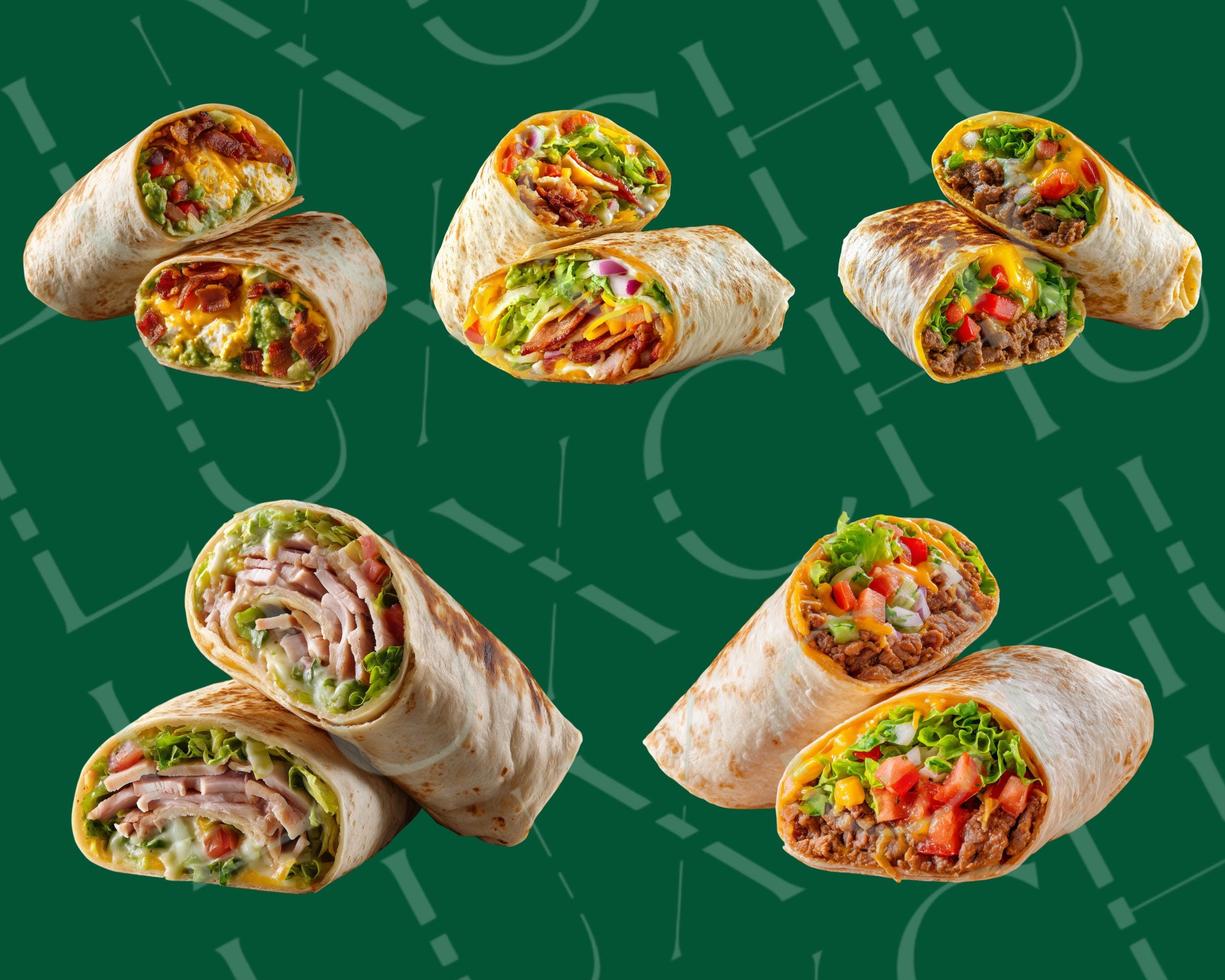 Realistic Burrito Clipart: Mexican Food PNG Graphics (digital Download ...