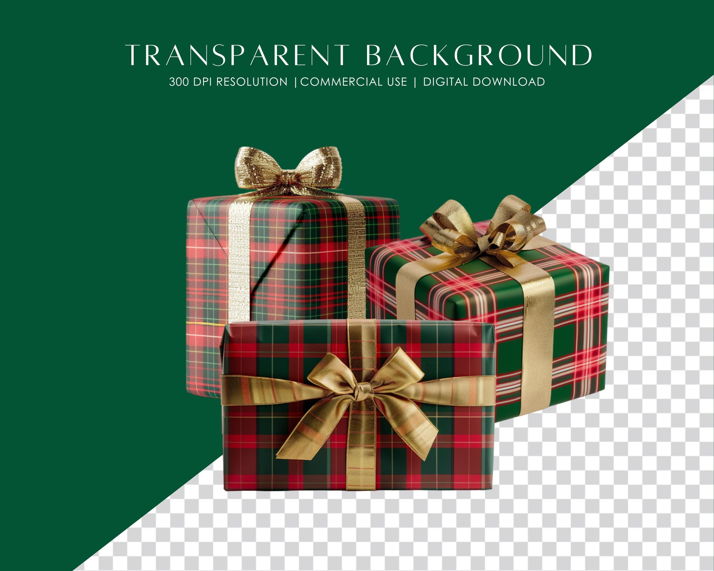 40 Christmas Gift Box Clipart| Premium Christmas Presents| Gift Box ...