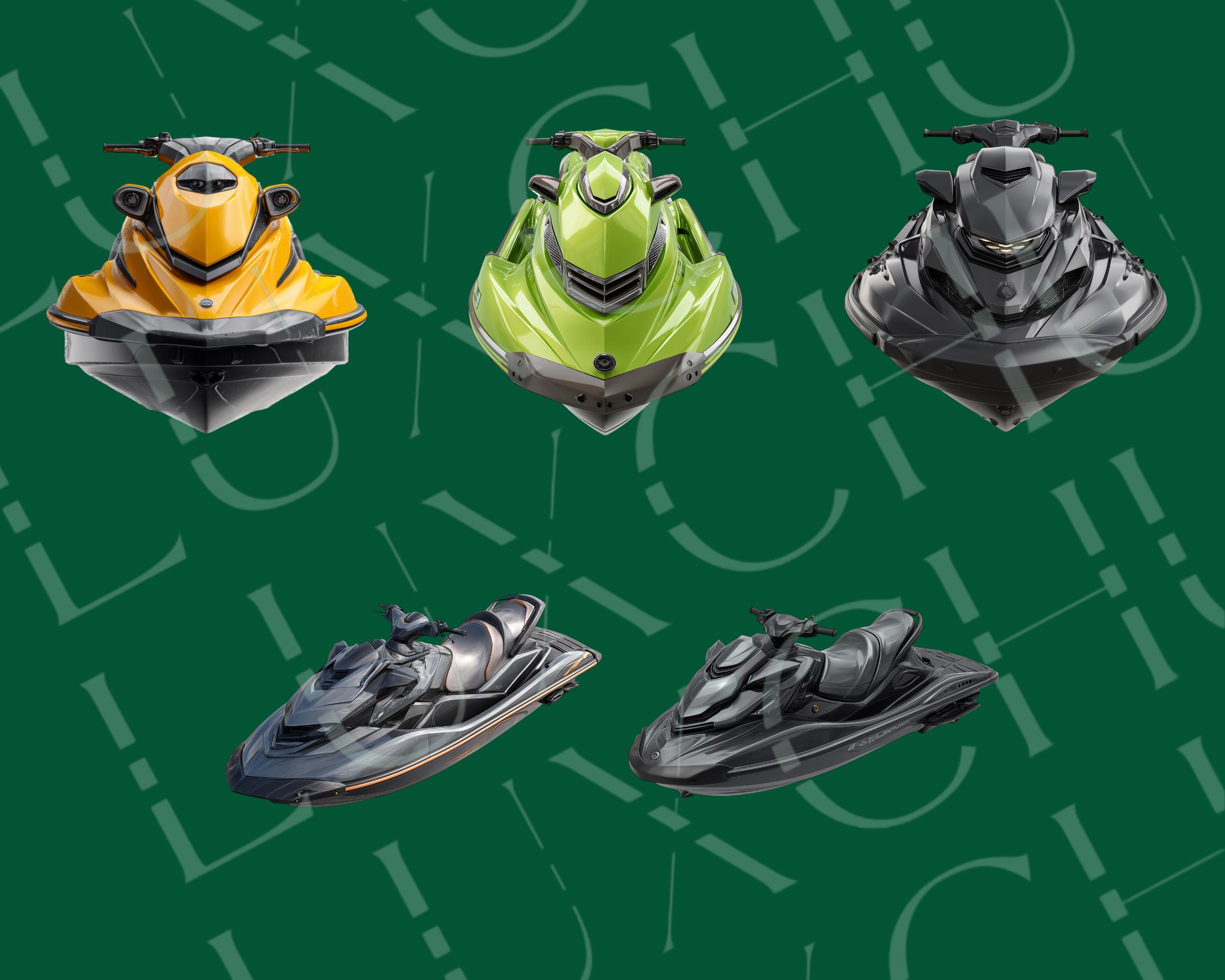 25 Jet Ski Clipart, Jet Ski PNG, Water Sports Clipart, Realistic Jet ...