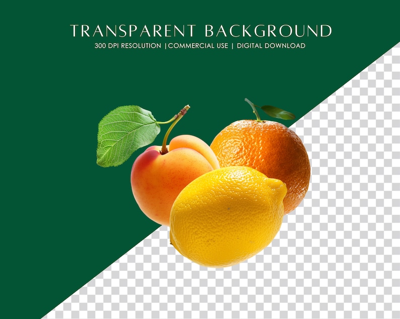 50 Fruit Clipart Realistic Fruits Clipart Apple Fruits Png Tropical ...