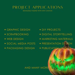 20 Jack-o'-lantern Clipart, Pumpkin PNG, Halloween Clipart, Spooky ...