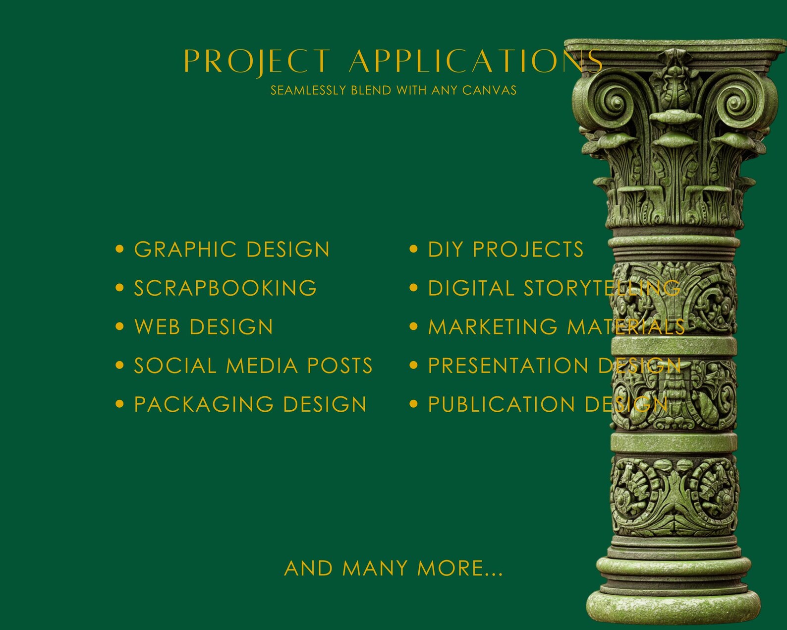 Architectural Column Clipart: Greek Roman Pillar Graphics (digital ...